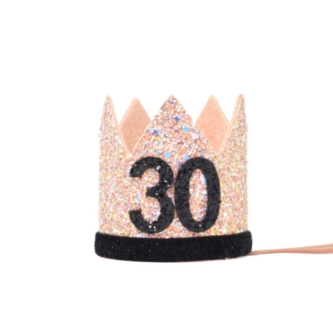 Birthday Crown, 30th Birthday, Adult Birthday, Adult Birthday Crown ...