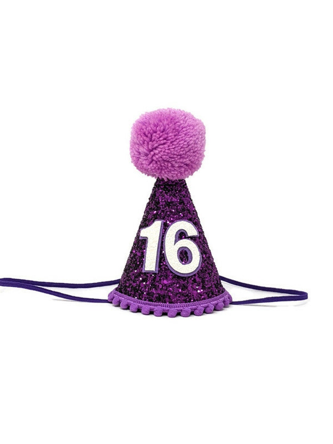 Adult Birthday Party Hat, Teen Birthday, Purple Birthday, 1st Birthday ...