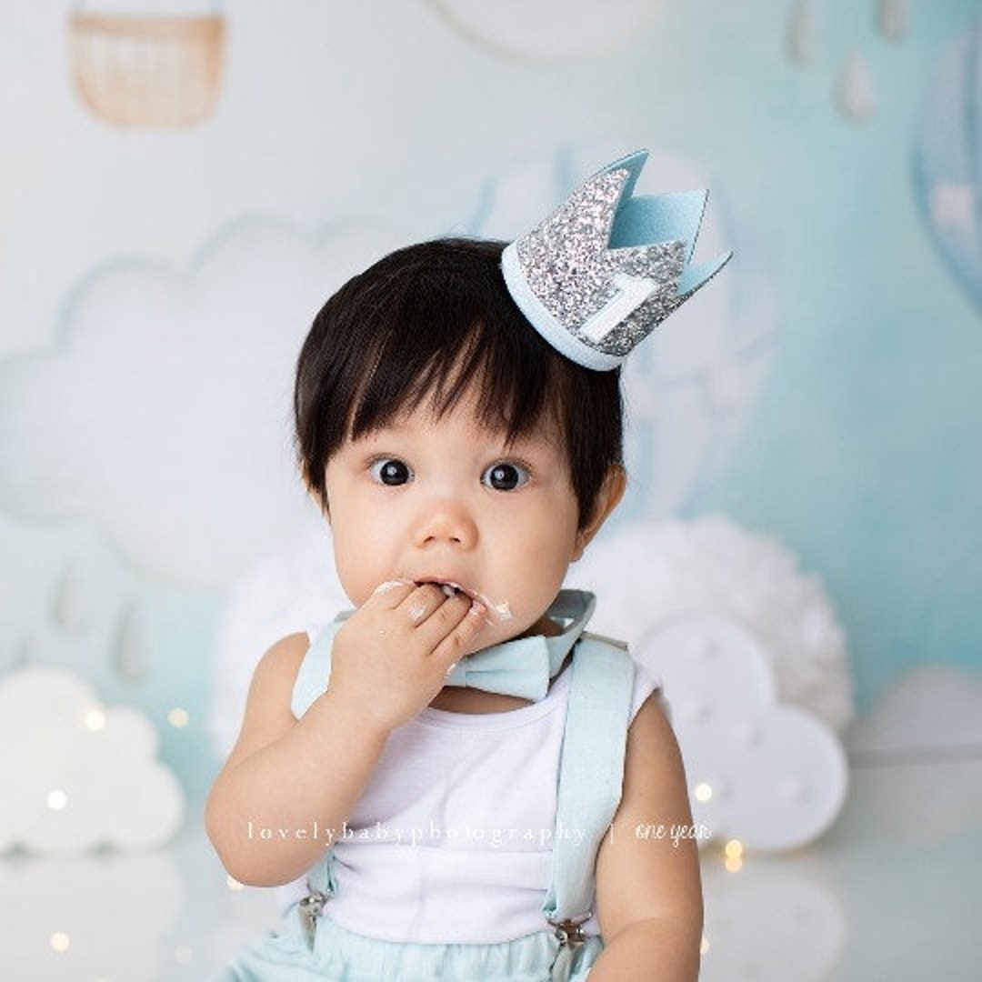 1st Birthday Boy Crown || 1st Birthday Party Hat || Boy's First ...