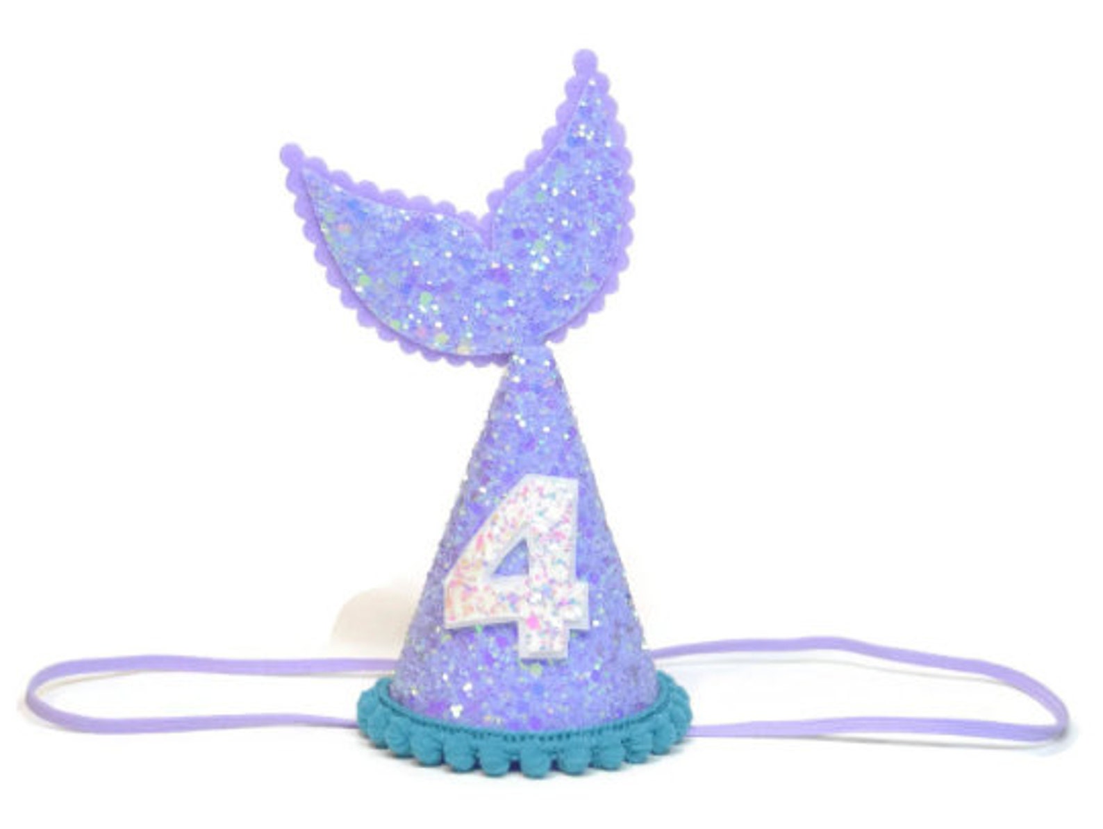 Mermaid Birthday Party Hat Birthday Hat Any Age Party Hat - Etsy