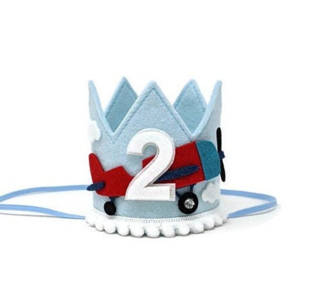 Airplane Birthday, Airplane Party Theme, Airplane Birthday Crown ...