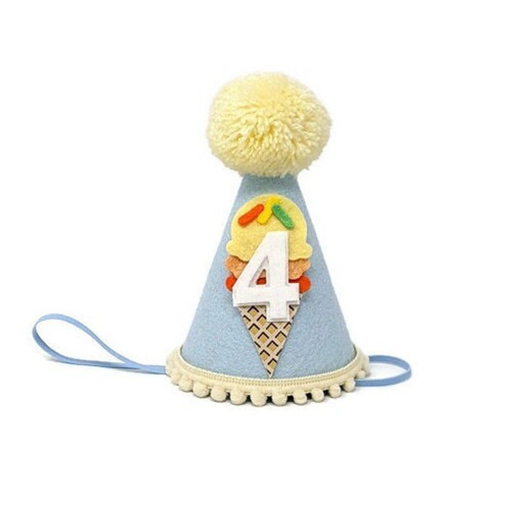 Ice Cream Party Hat, Ice Cream Birthday Party, Ice Cream Social, Summer ...