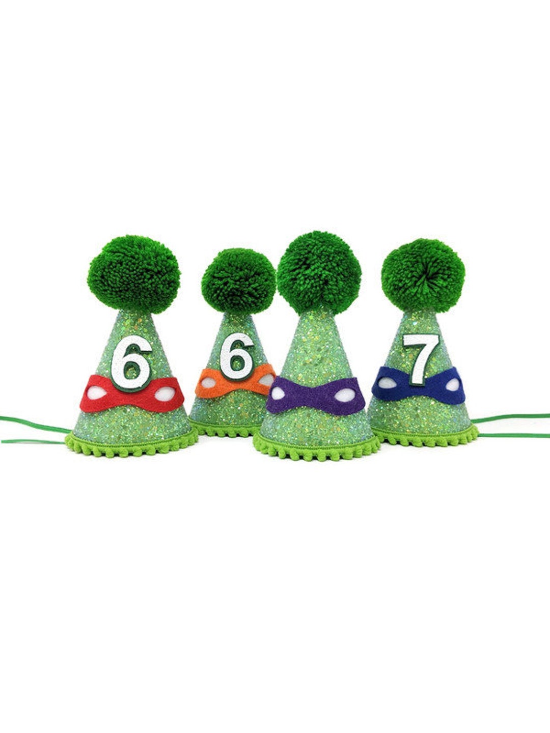 Teenage Mutant Ninja Turtle, Birthday Party, TMNT Birthday Hat, Little ...