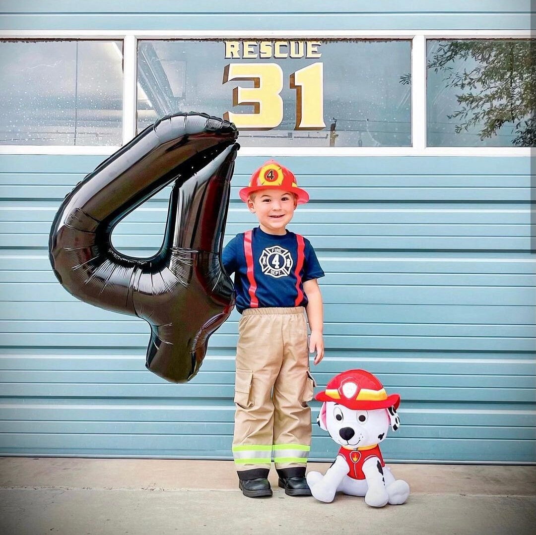Fireman Hat || Fireman Birthday Party Hat || Fireman Theme Birthday ...