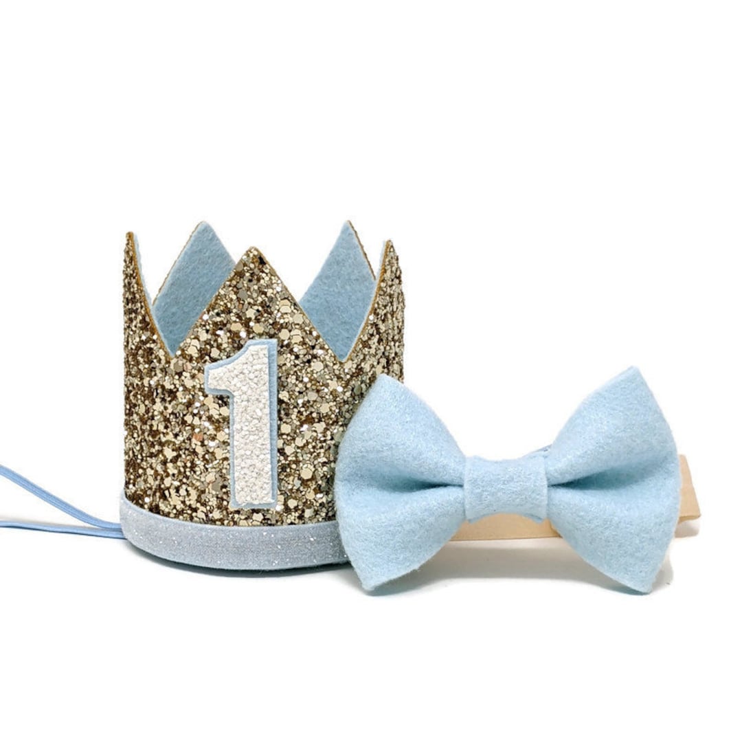 1st Birthday Boy Crown || 1st Birthday Party Hat || First Birthday ...