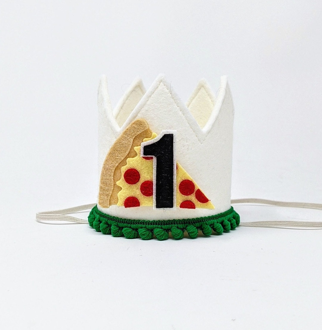 Pizza Party, Pizza Crown, Pizza Party Hat, Little Blue Olive, Pepperoni ...