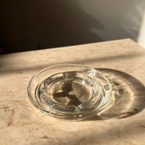 Vintage Glass Ashtray - Etsy