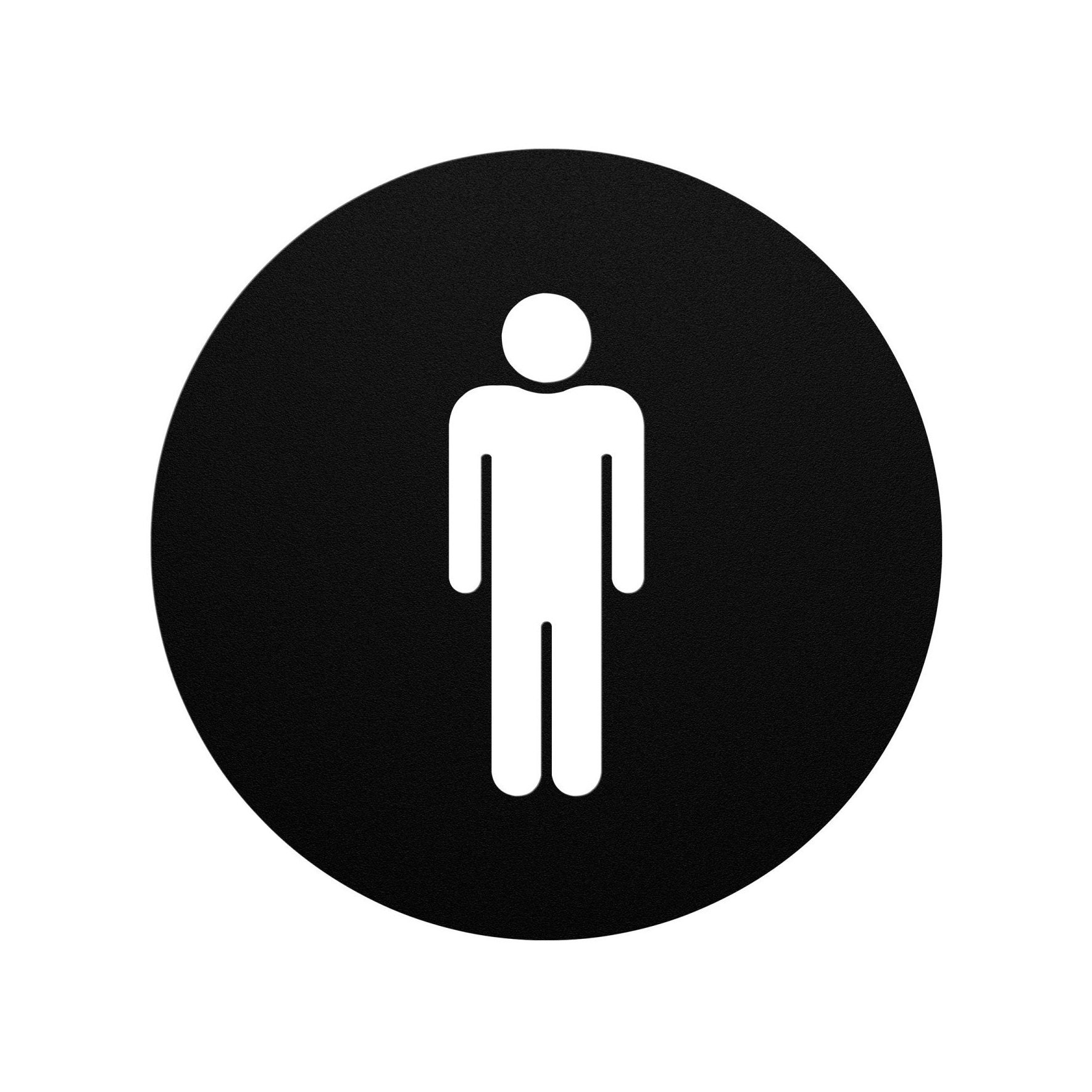 Restroom Metal Door Sign, Men's Bathroom Sign, Male Bathroom, Male ...