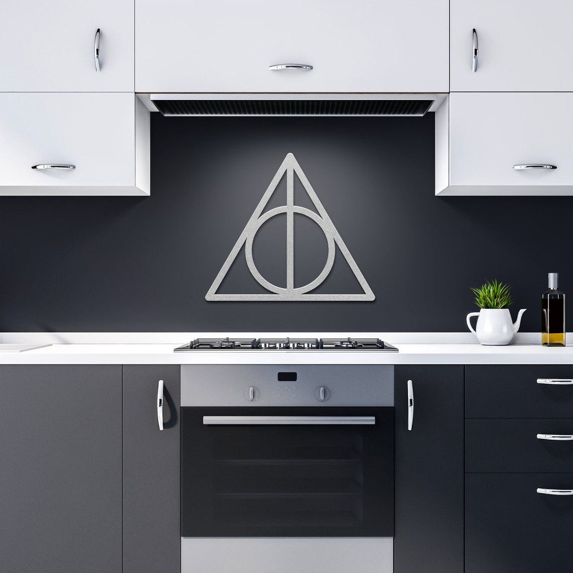 Spooky Halloween Death Magic Symbol for Potterheads, Halloween ...