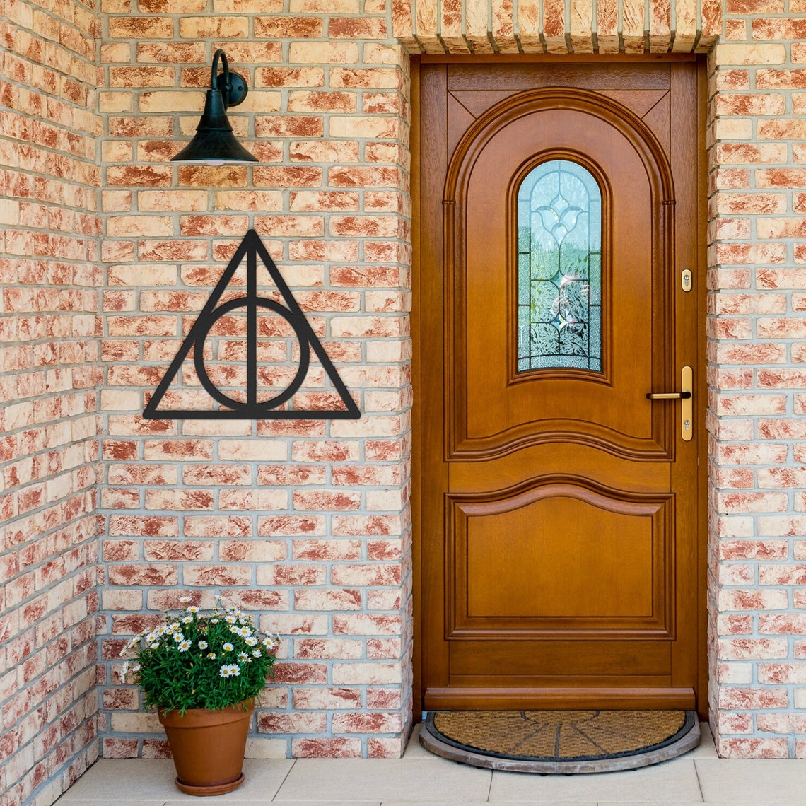 Spooky Halloween Death Magic Symbol for Potterheads, Halloween ...