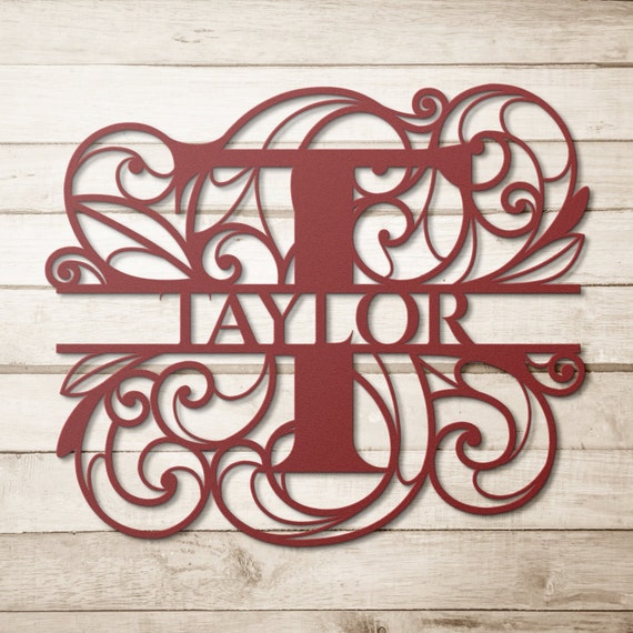 Custom Letter T Sign for Your Name: Windsor Style | Etsy