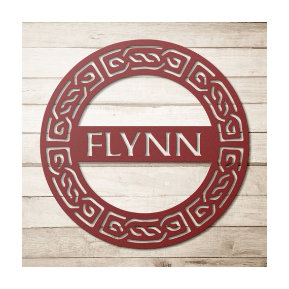 Celtic Knot Name Sign - Etsy