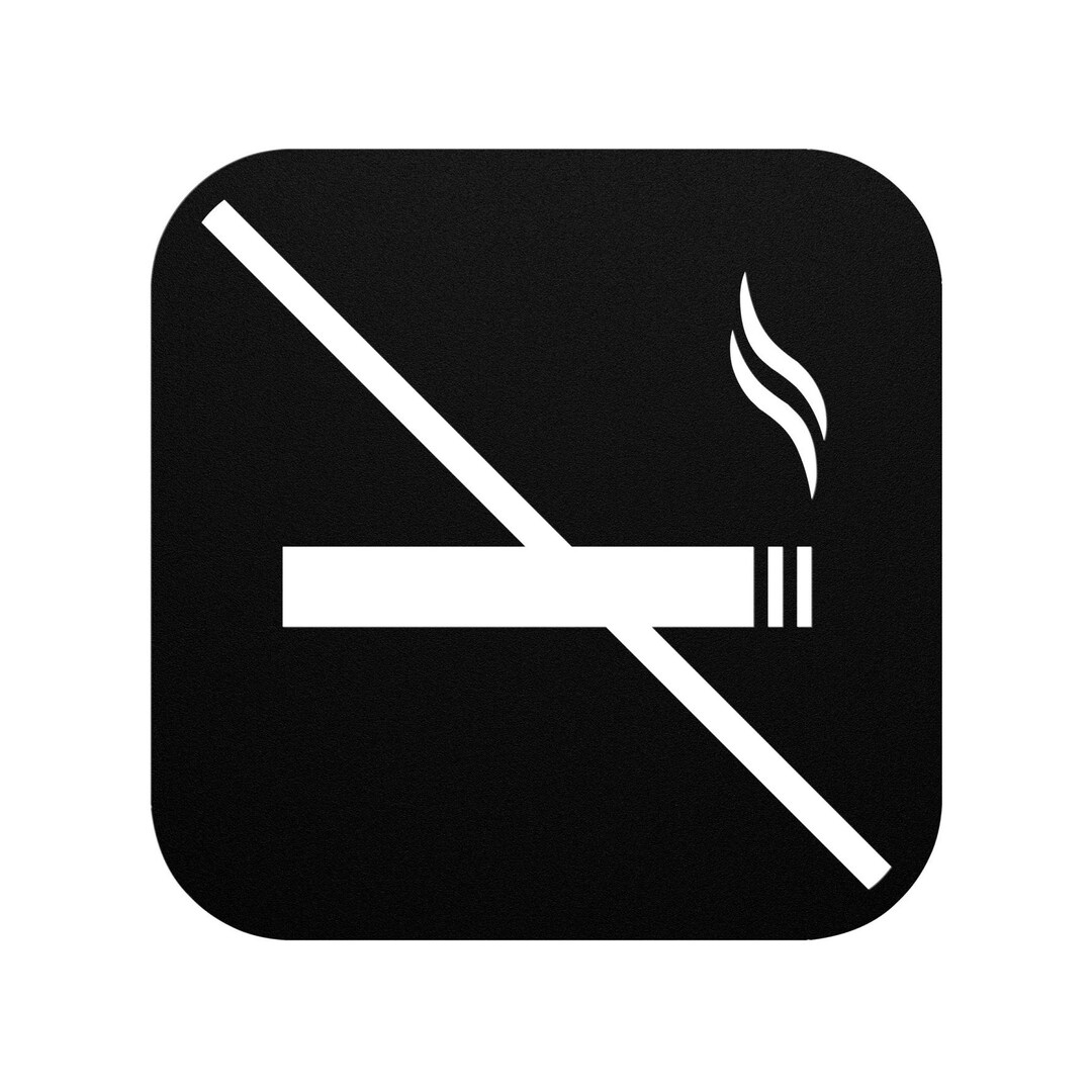 No Smoking Metal Sign No Smoking Signage Modern Office Signage Don t no-smoking-metal-sign-no-smoking-signage-modern-office-signage-don-t