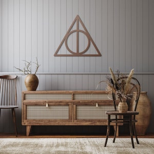 Spooky Halloween Death Magic Symbol for Potterheads, Halloween ...