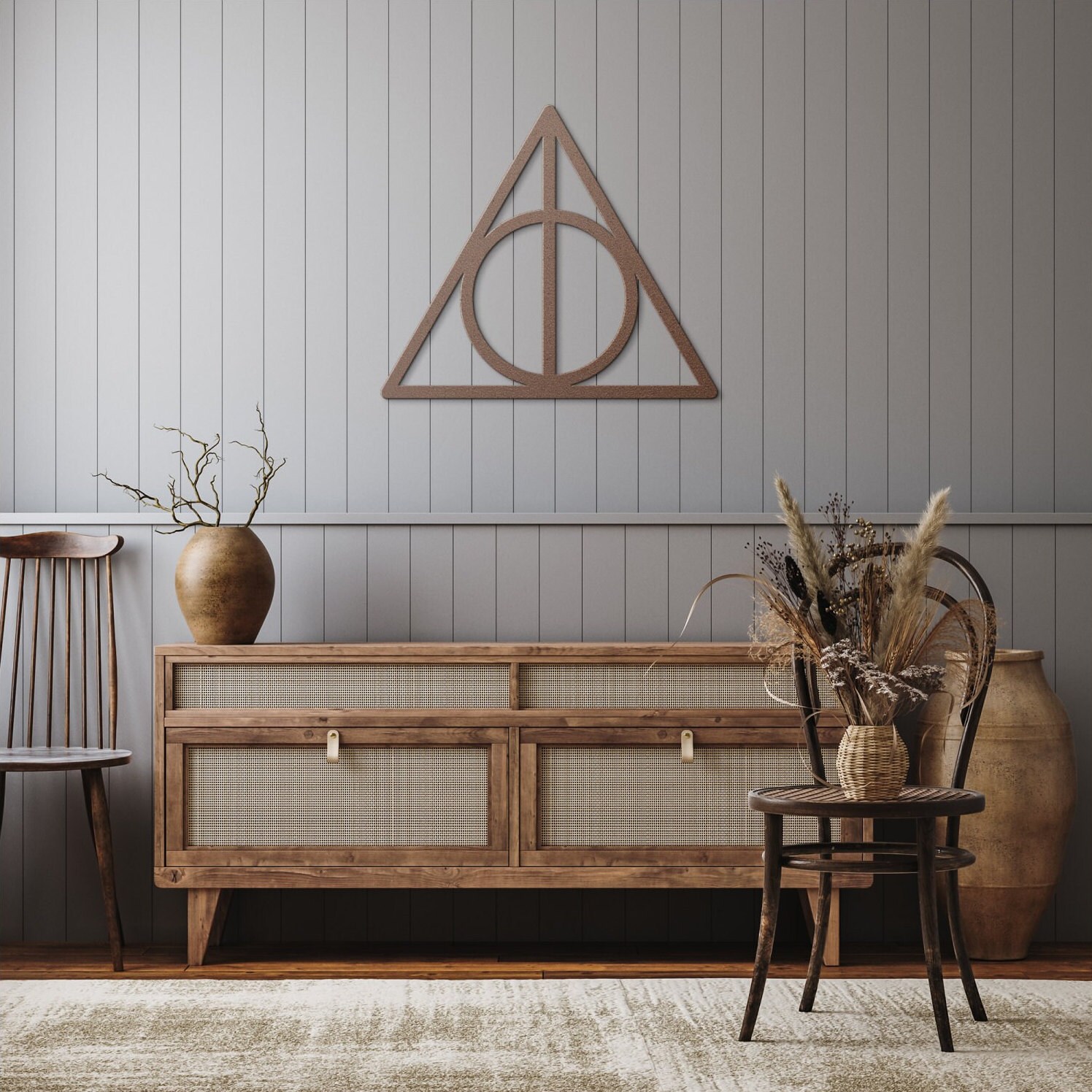 Spooky Halloween Death Magic Symbol for Potterheads, Halloween ...