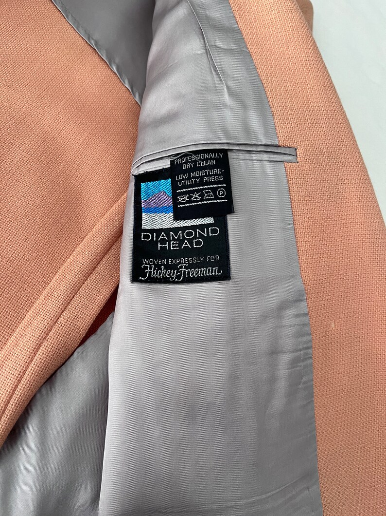 Vintage 1980’s Hickey Freeman Peach Melba Sports Jacket - Etsy
