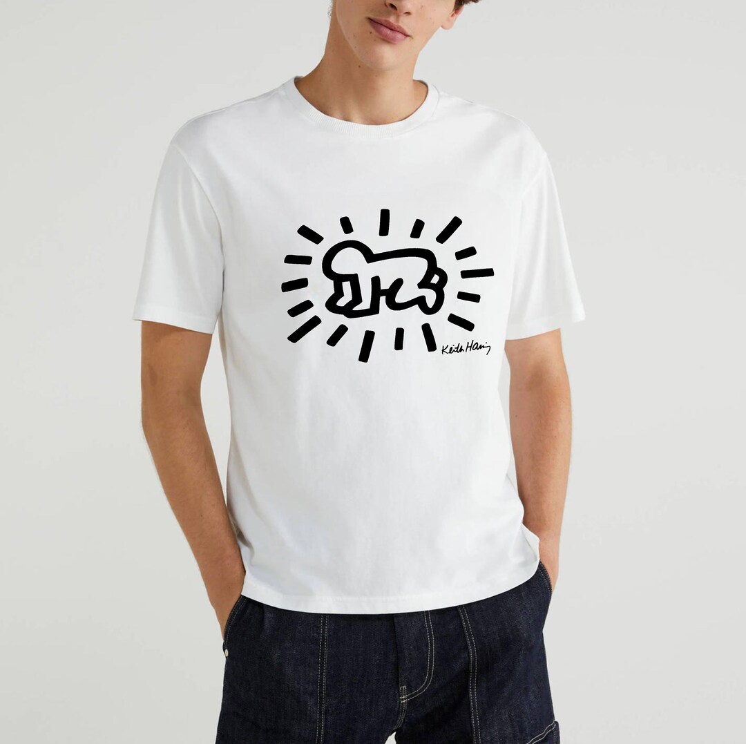 Keith Haring Shirt Keith Haring Tshirts Keith Haring Print - Etsy