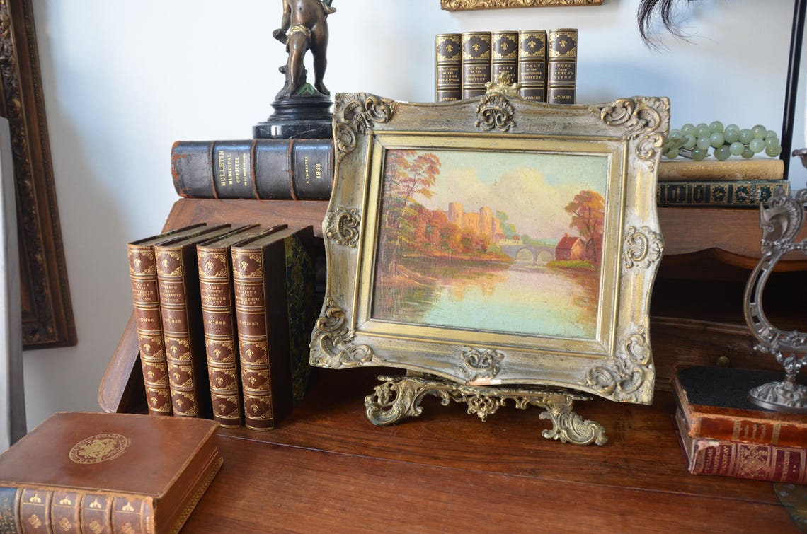 Signed Oil on Board Painting by American Artist John Bentz - Etsy