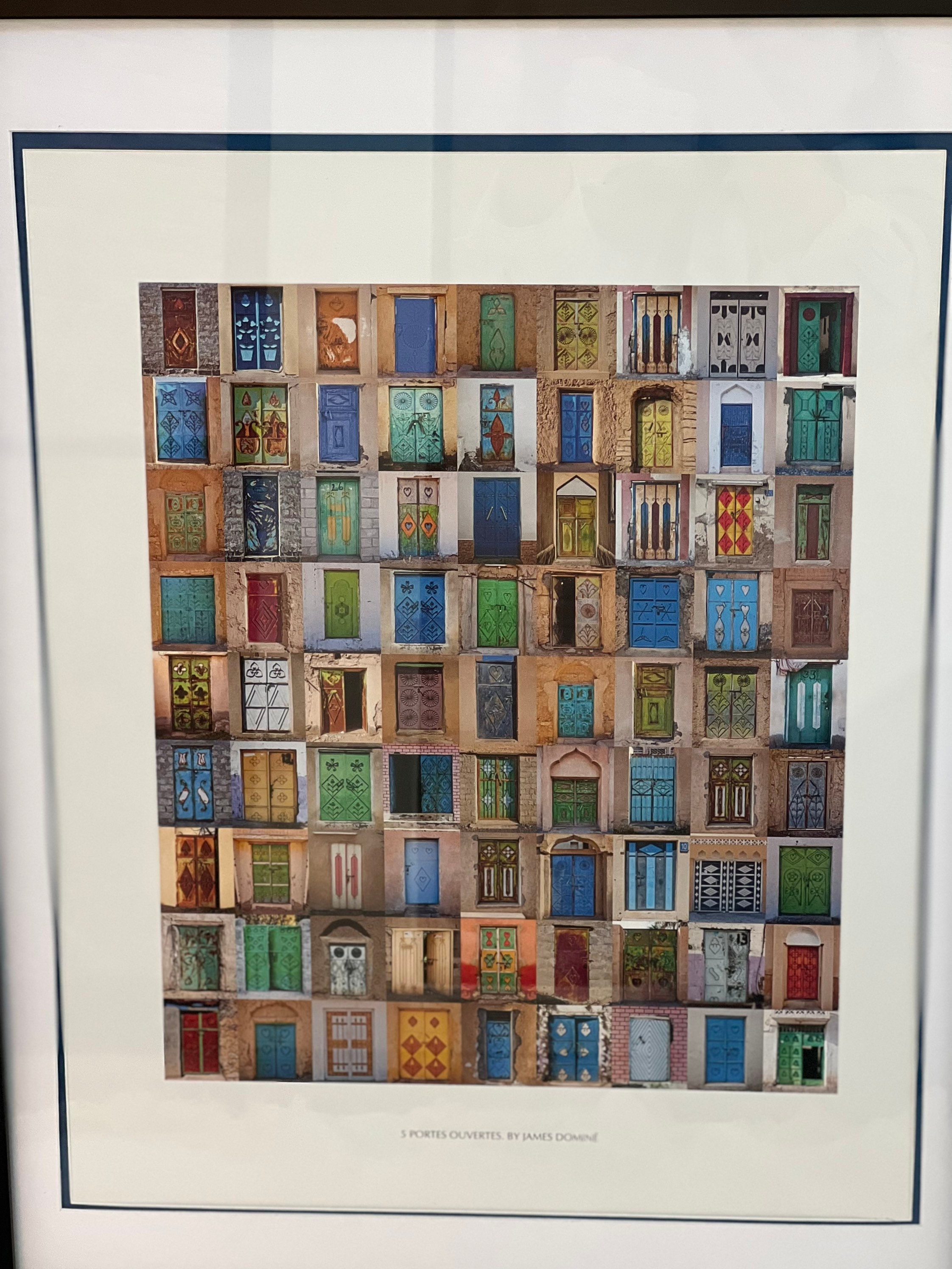 5 Portes Ouvertes Middle Eastern Doors Print by James Domine - Etsy