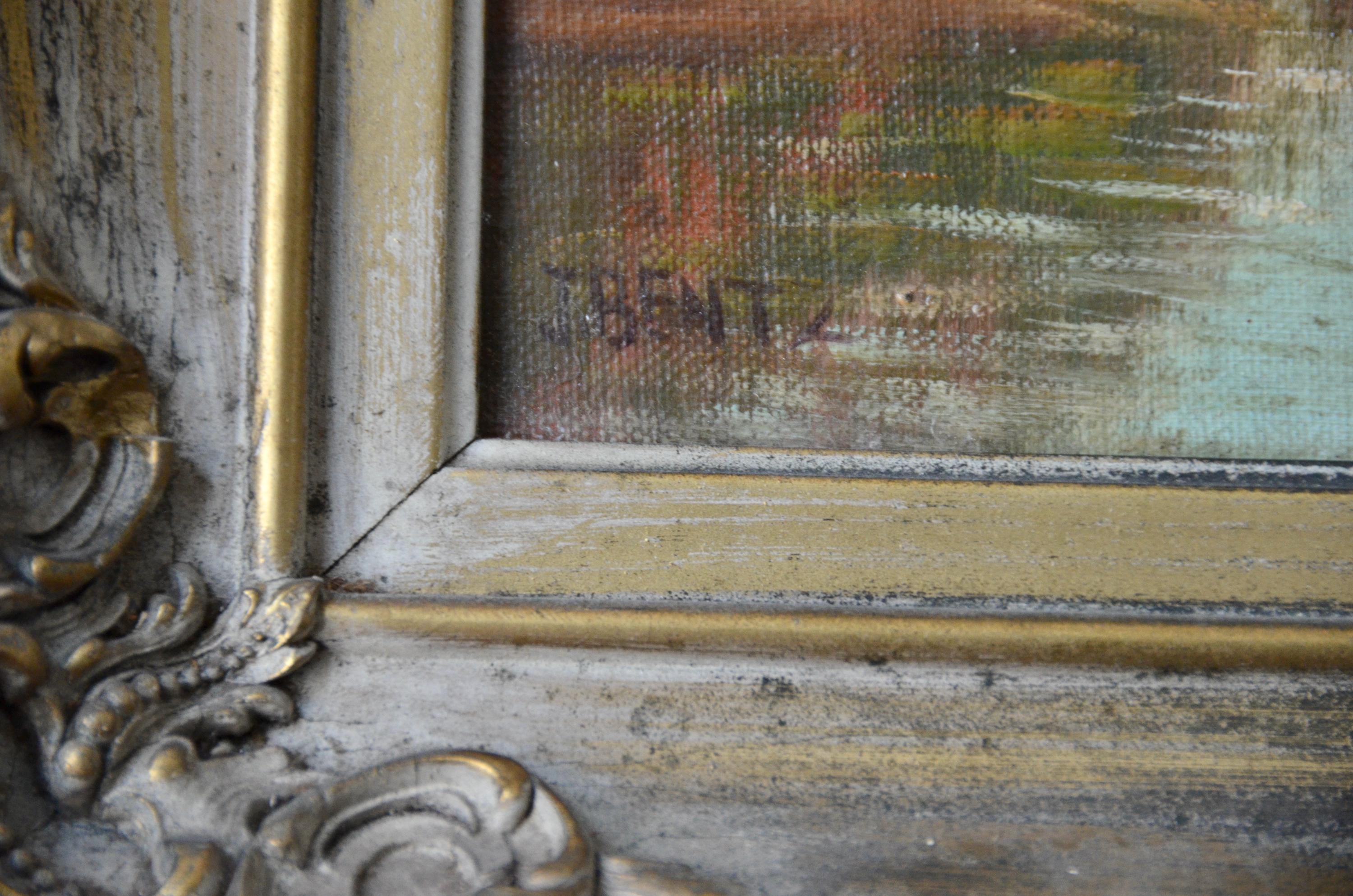 Signed Oil on Board Painting by American Artist John Bentz - Etsy