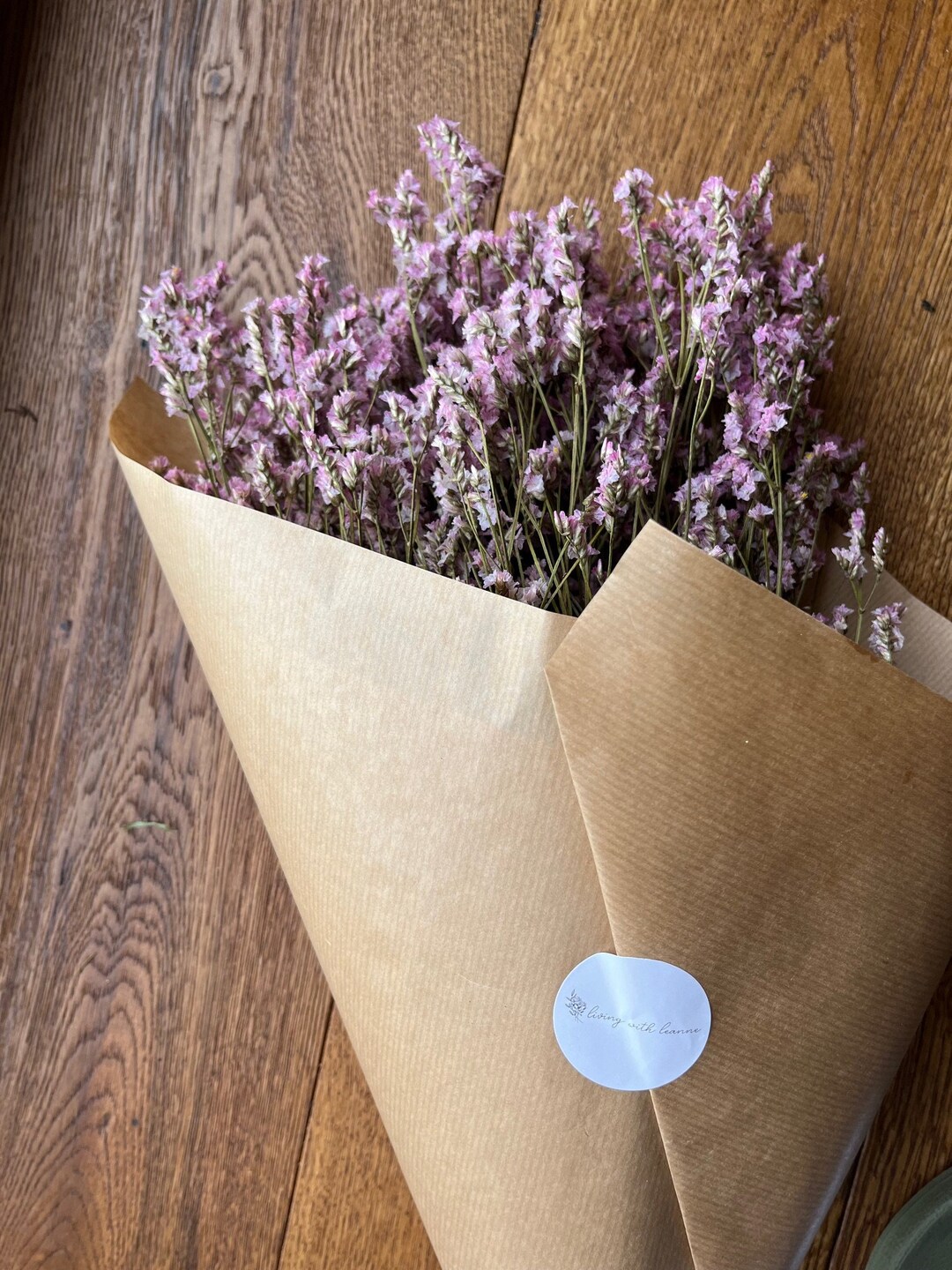 Dried Limonium - Statice | Natural Light Pink | Dried Flowers - Etsy