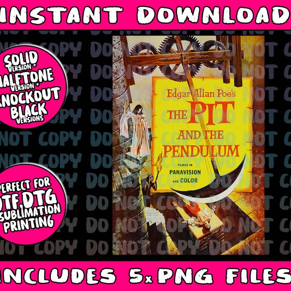 Pit and the Pendulum - Etsy