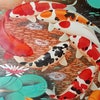 9 Koi Fish Painting Forming the Number 9 in Shades of Red - Etsy