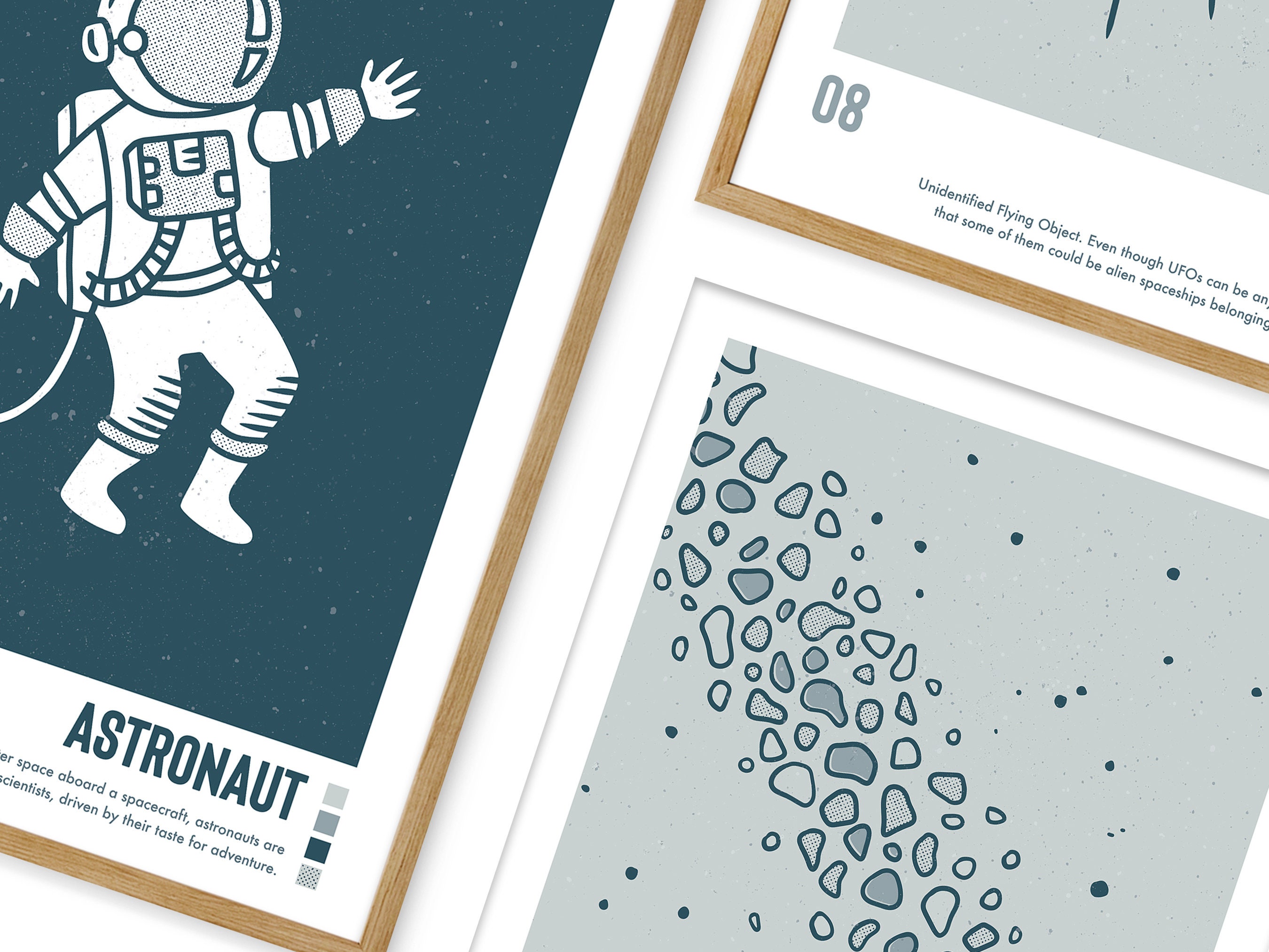 Asteroid Belt Posterboard