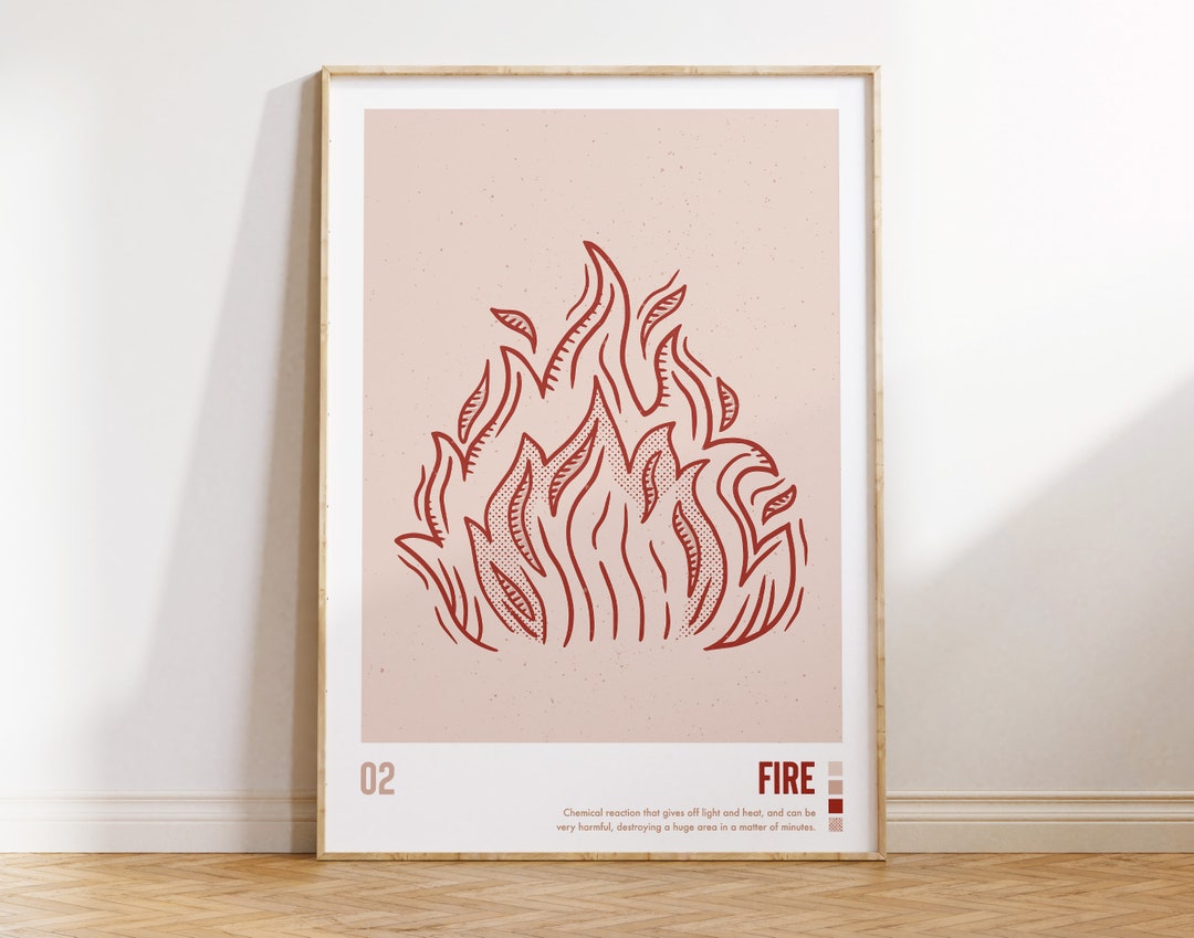 Fire Print | Firefighting Digital Download | Firefighter Print, Fireman ...