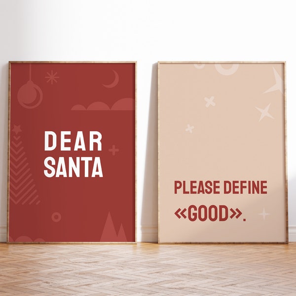 Santa Define Good - Etsy