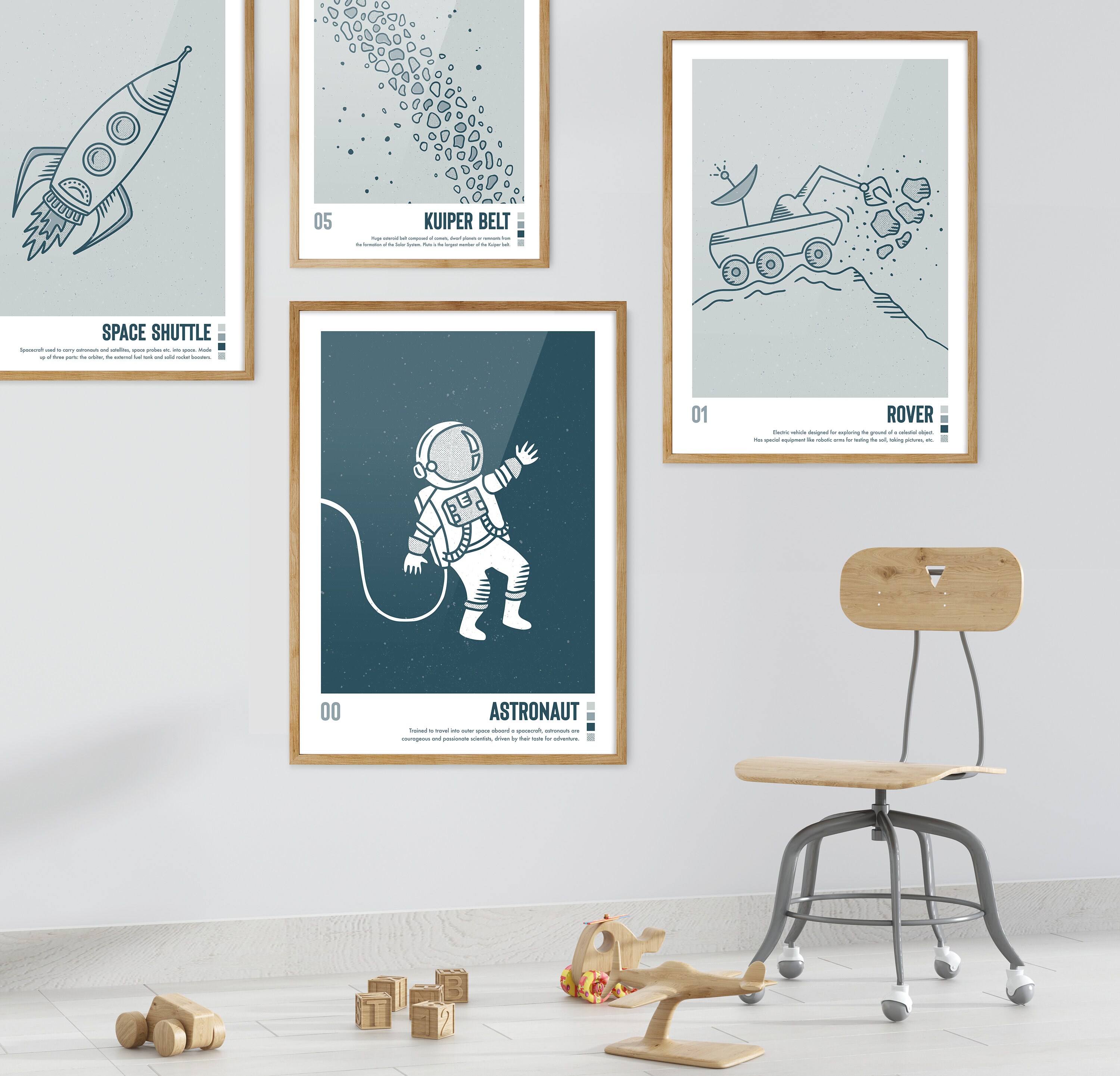 Mars Rover Print Space Digital Download Art Print for Kids Space ...