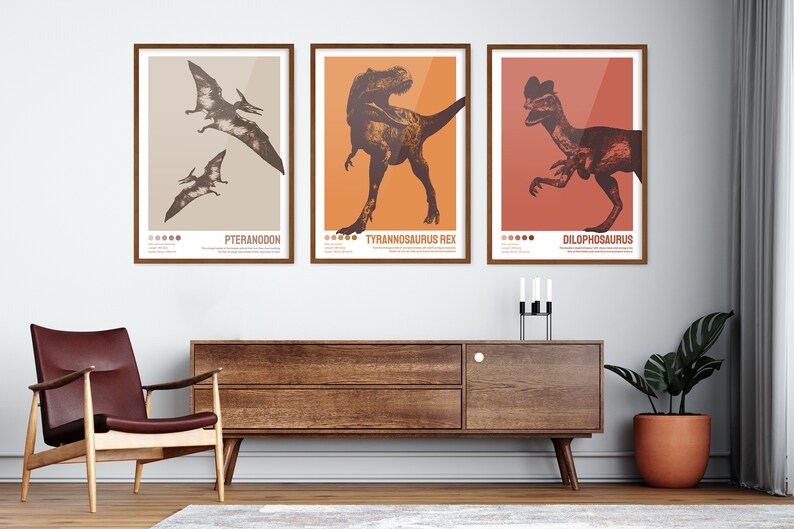 Dilophosaurus Print Dinosaur Wall Art Digital Download - Etsy