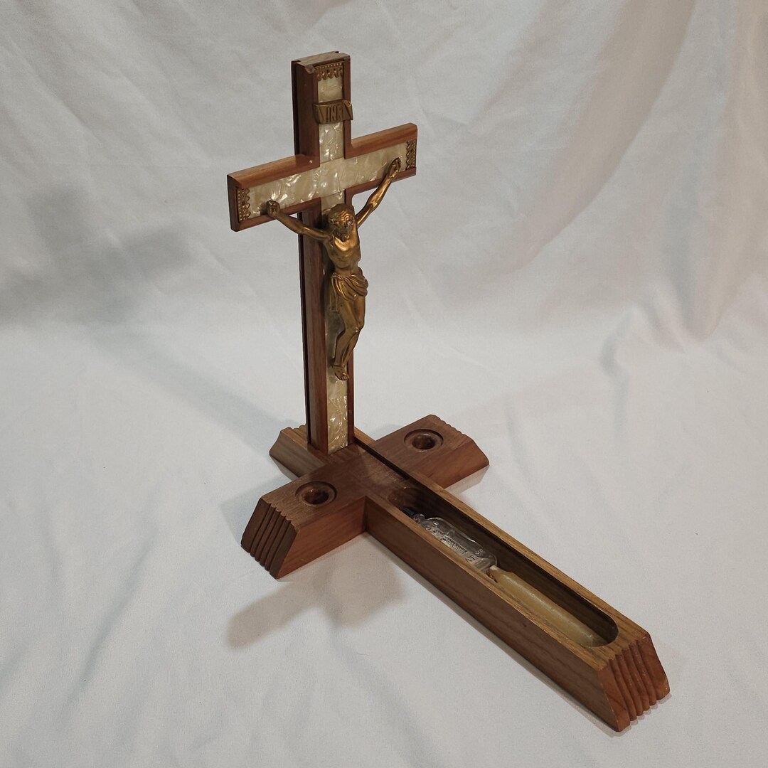 Vintage Last Rites Crucifix, Complete - Etsy