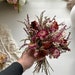Wildflower Dried Flower Arrangement, Mauve Pink Tea Tree Whimsical ...