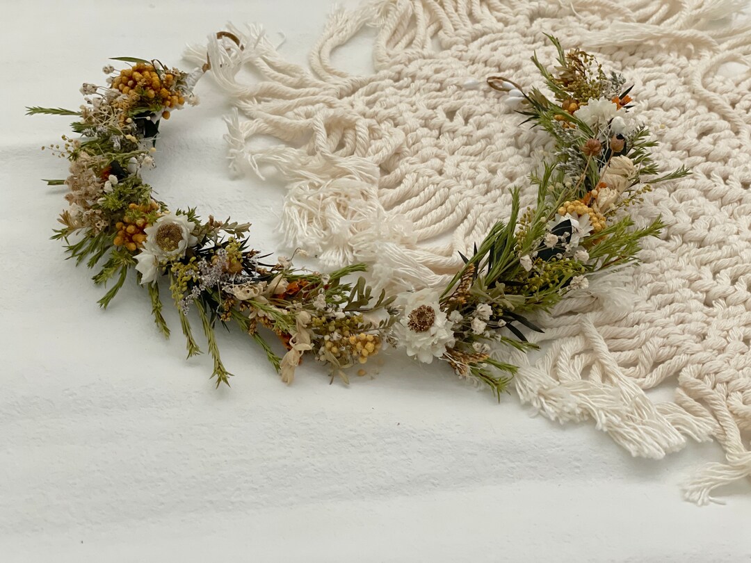 Woodland Theme Wildflower Natural Dried and Preserved Boho Greens Full ...