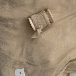 Hand Torn 100% Pure Silk Ribbon for Wedding Events | High End Frayed ...