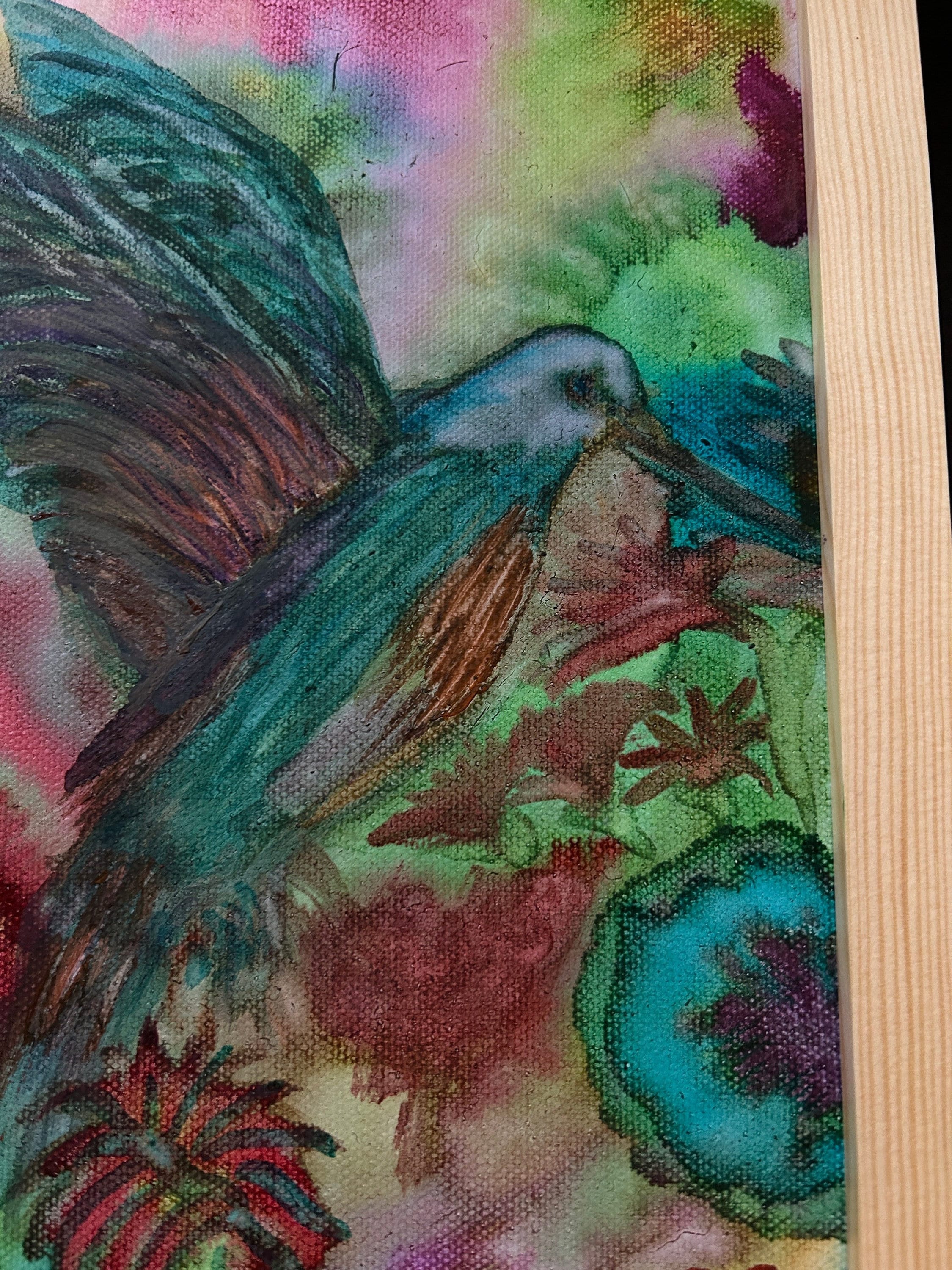 Hummingbird Watercolor - Etsy