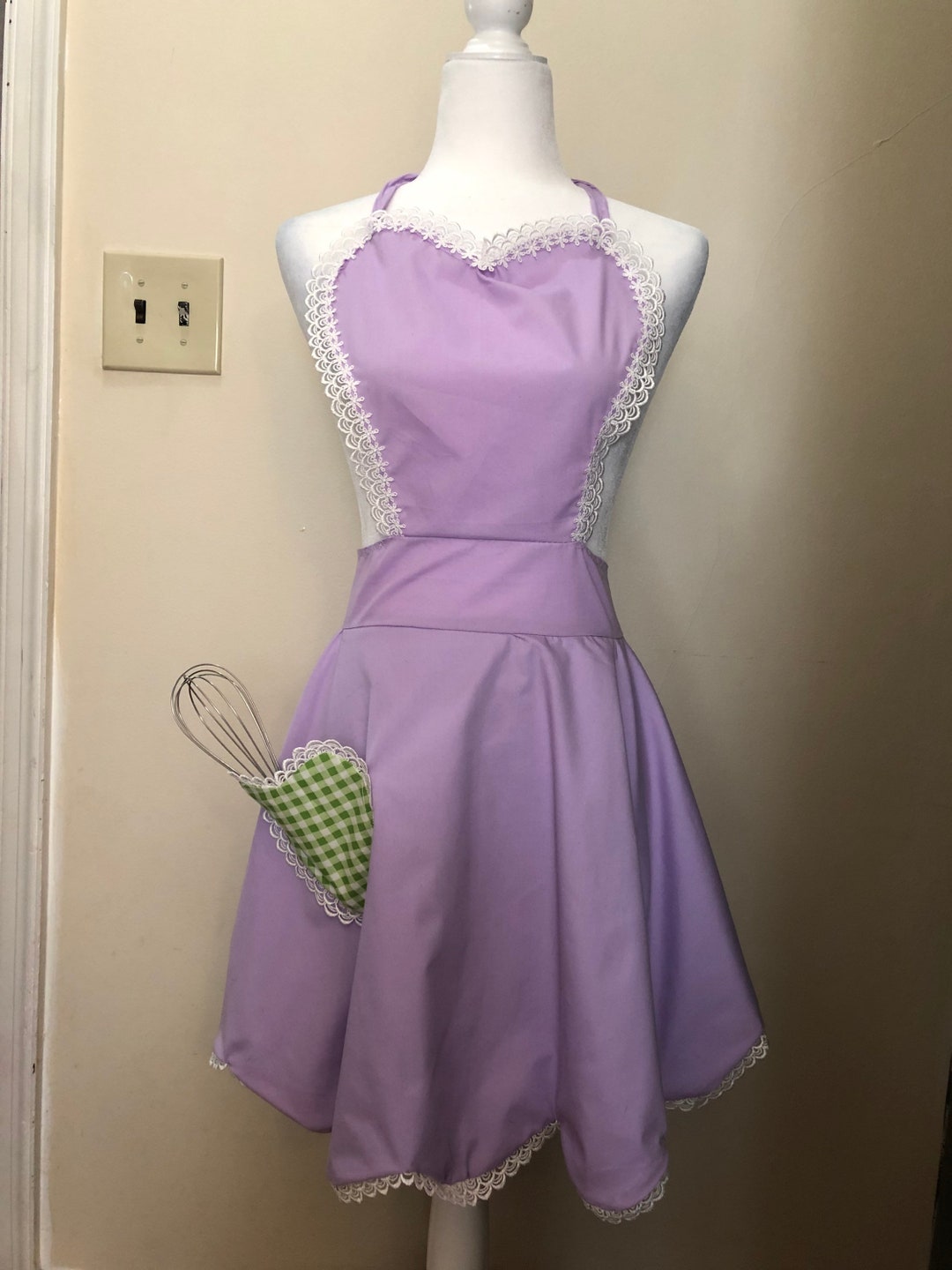 Handmade Cottagecore Heart Apron - Etsy