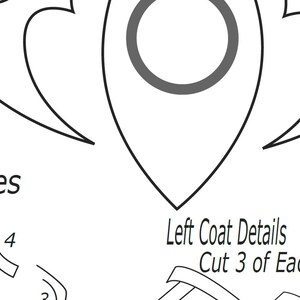 Fatui Harbinger Inspired Cloak Digital PATTERN and Tutorial - Etsy