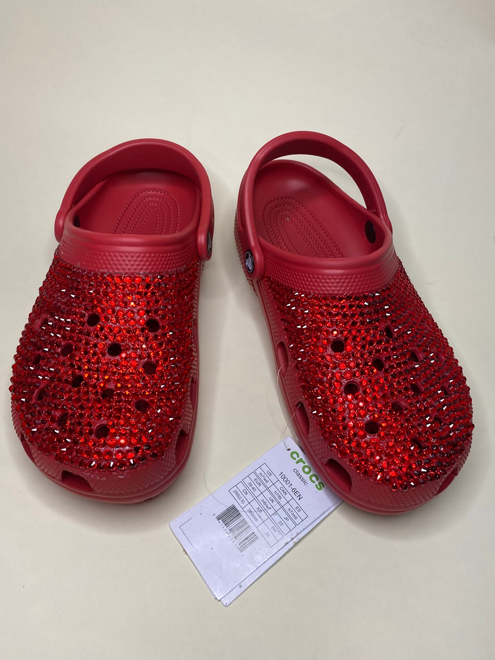 Bedazzled Croc - Etsy