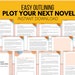 Book Outlining Workbook Printable | Novel Plotting Guide for Writers | Creative Writing ...
