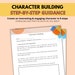 Character Development Workbook | Writing Tools | Step-by-step Character ...
