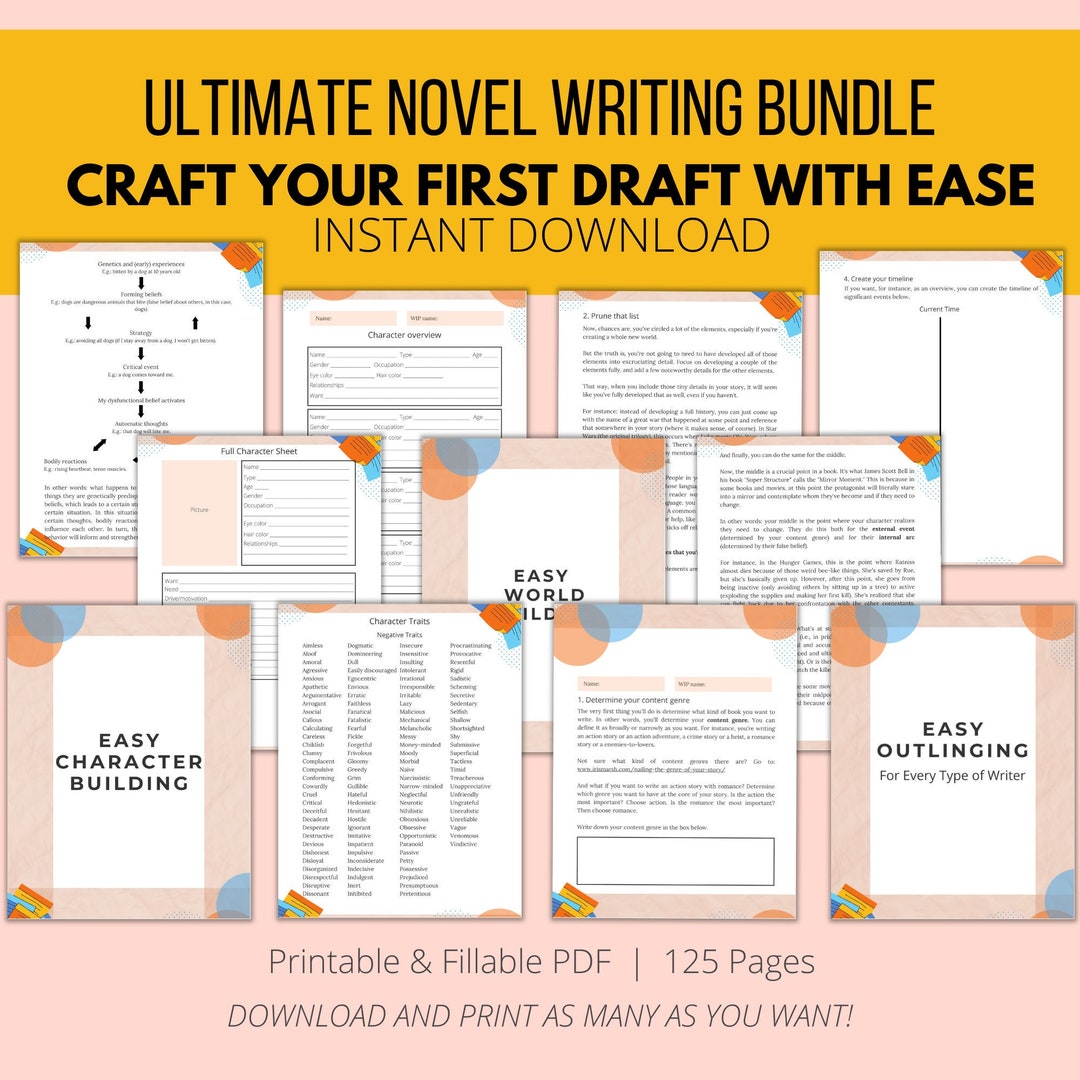 Ultimate Novel Writing Bundle | Plotting for Fiction Writers ...