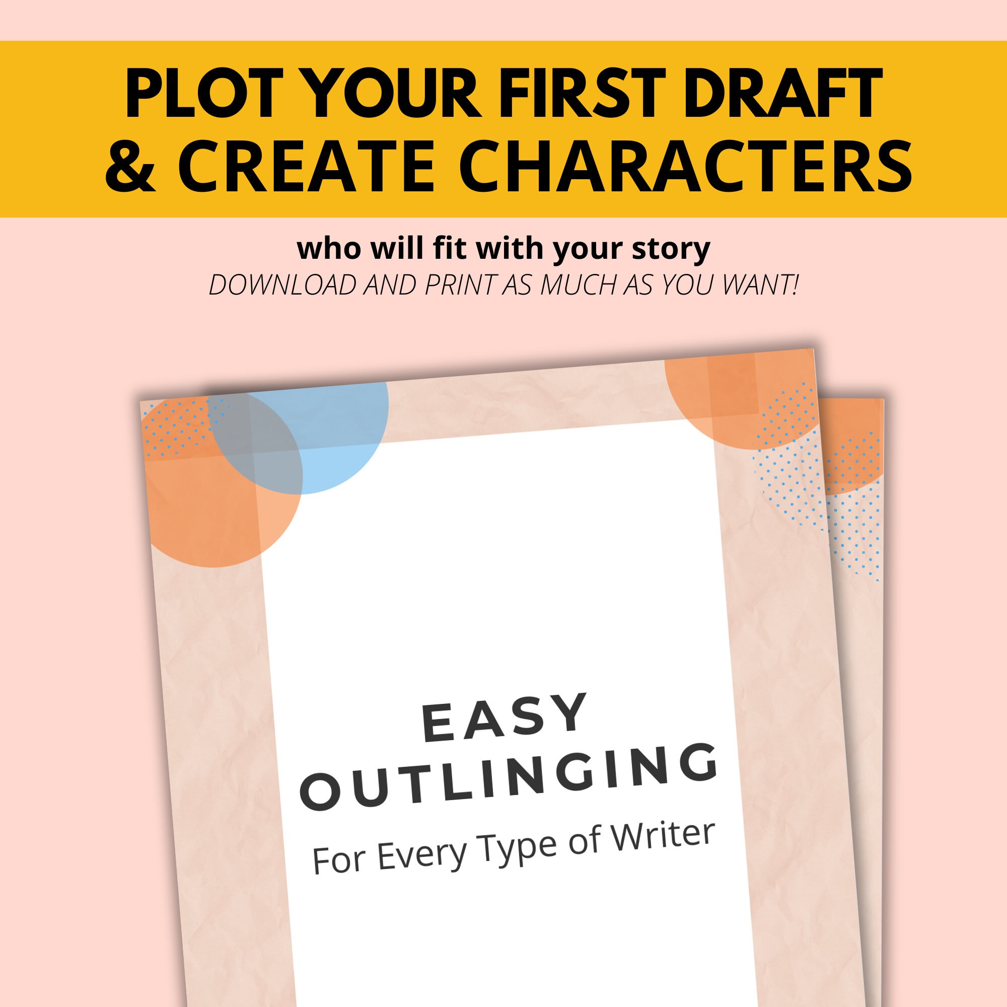 Easy Plotting Novel Workbook Outlining Your Book Character Development ... Easy Plotting Novel Workbook Outlining Your Book Character Development ...