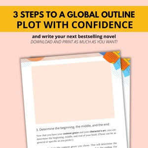 Book Outlining Workbook Printable | Novel Plotting Guide for Writers | Creative Writing ...