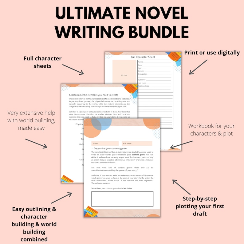 Ultimate Novel Writing Bundle | Plotting for Fiction Writers ...