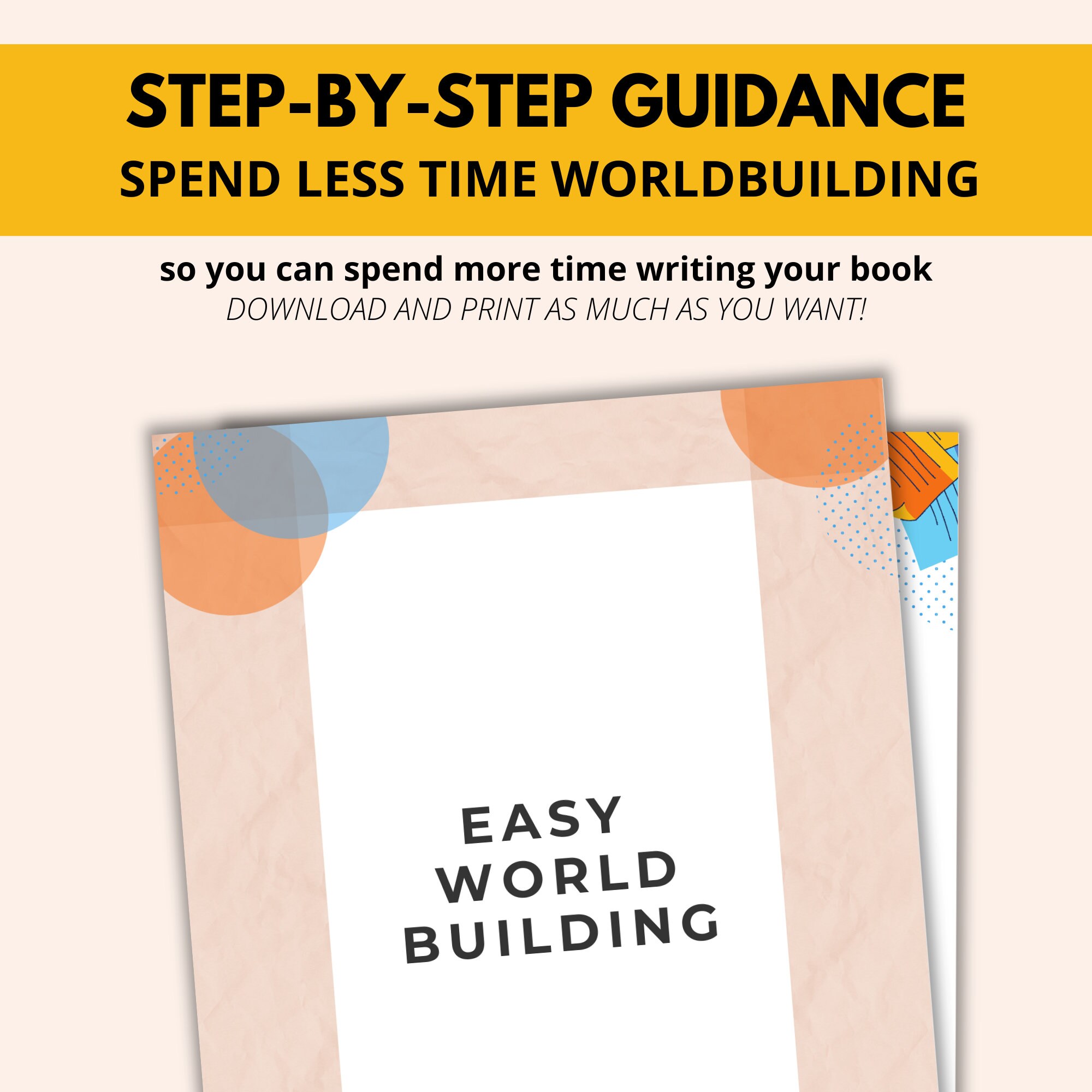 Easy Worldbuilding Workbook Printable & Editable World - Etsy Australia