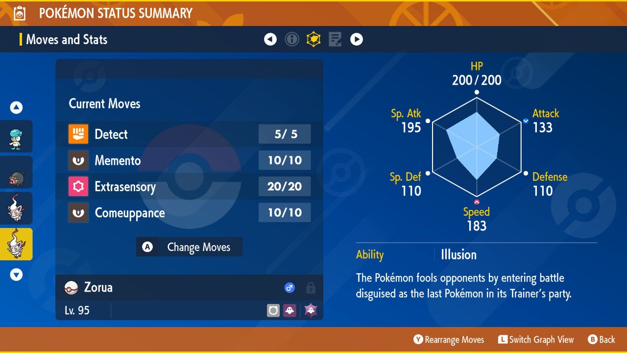 Shiny or Normal Hisuian Zorua Pokemon Scarlet and Violet Perfect 6IV ...