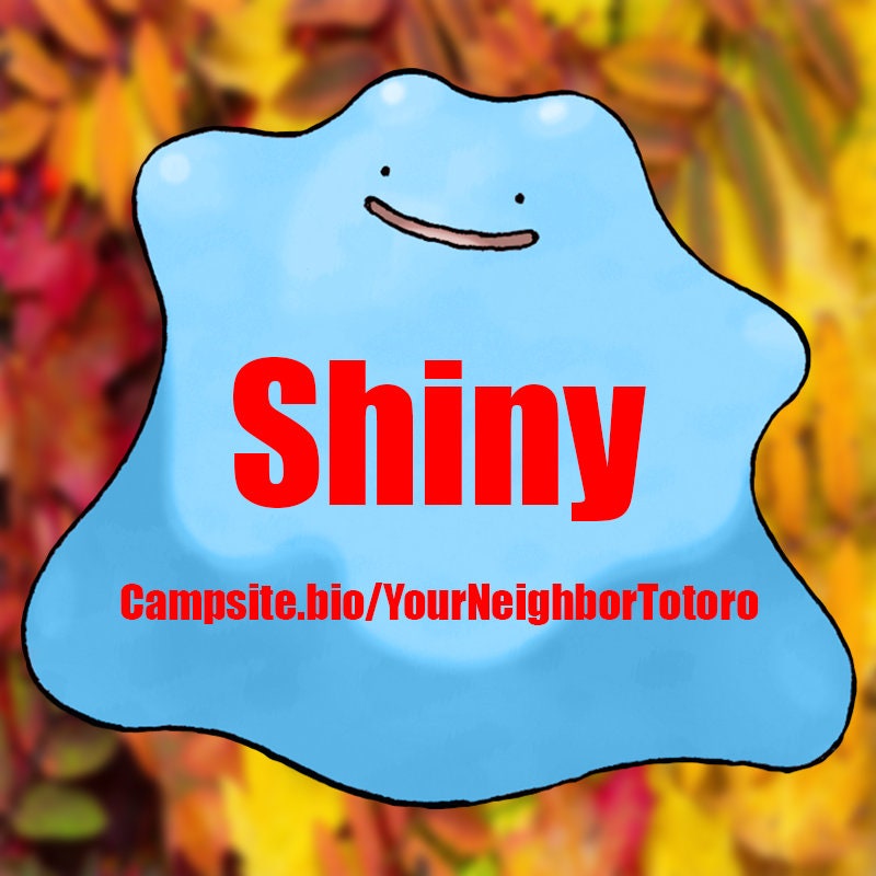 Shiny Japanese Breeding Ditto masuda Pokemon Scarlet and Violet Perfect ...