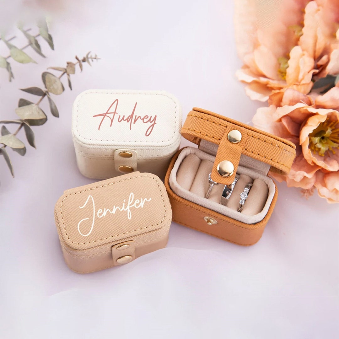 Personalized Jewelry Boxes Bridesmaid Jewelry Box - Etsy